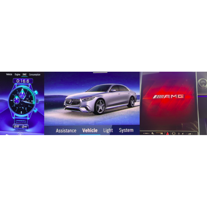 AMG Instrument Cluster Activation with Super Sport mode